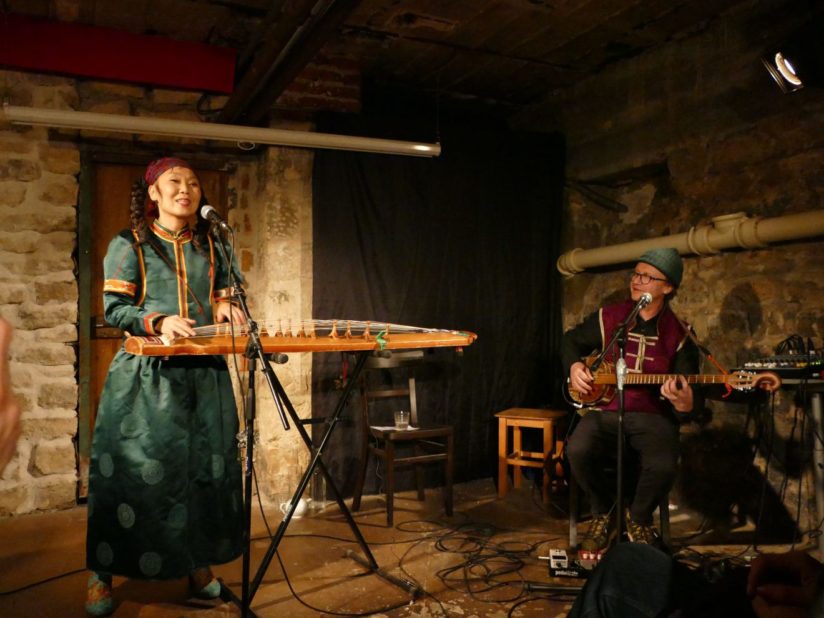 NAMGAR et Alexandre ARKHINCHEEV au Théâtre l'Ogresse à Paris, décembre ...